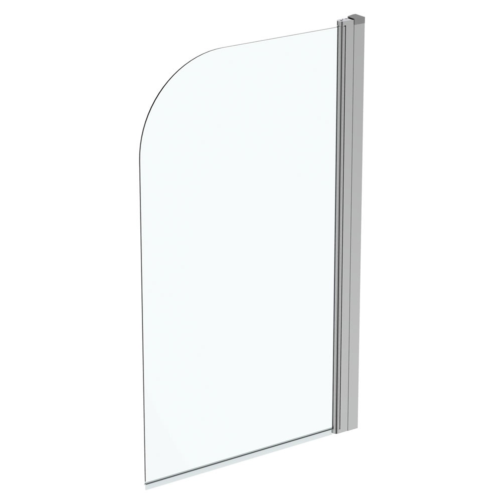 Ideal Standard Connect 2 Radius Hinged Bath Screen | Sanctuary Bathrooms