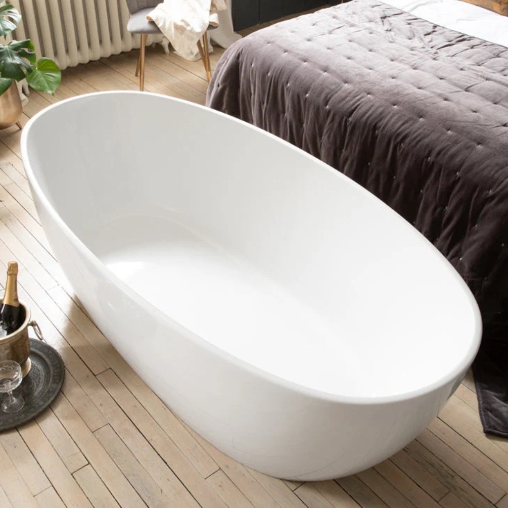 Waters Infinity Stream Plus 1820mm Freestanding Bath