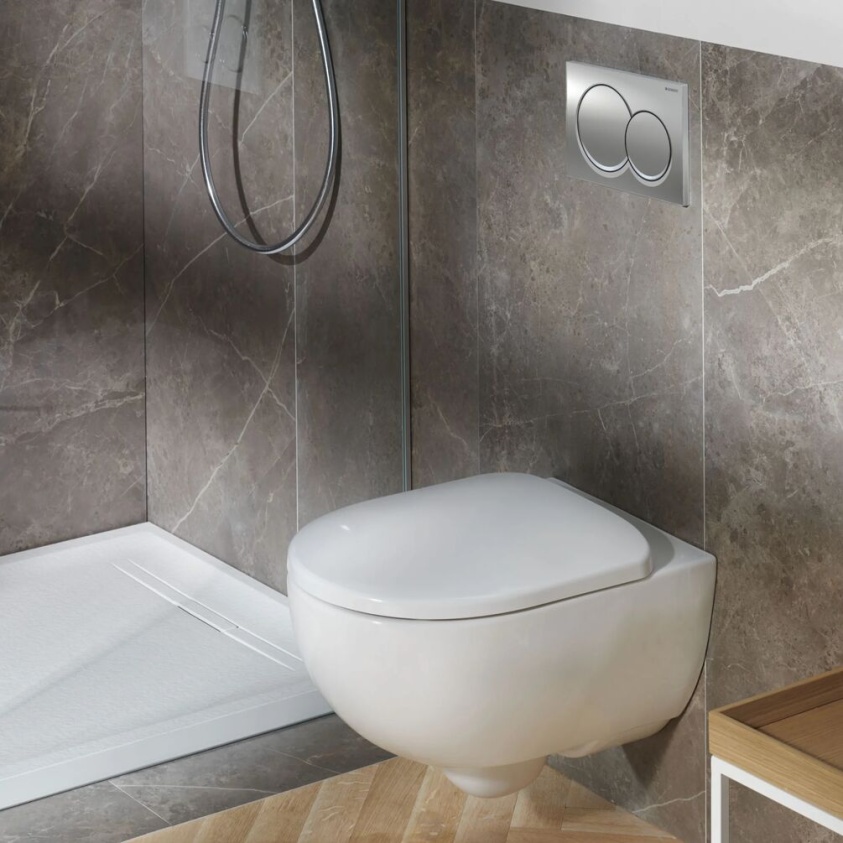 Geberit Selnova Wall-Hung Toilet & Alpha Frame Set | Sanctuary