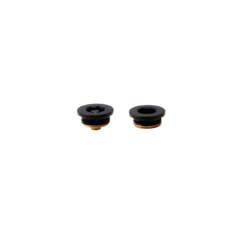 Velaro Black 1/2" Air Vent & Plug Set | Sanctuary Bathrooms