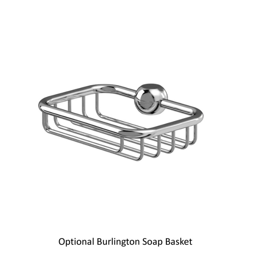 Burlington Eden Exposed Shower Bar Riser & Handset