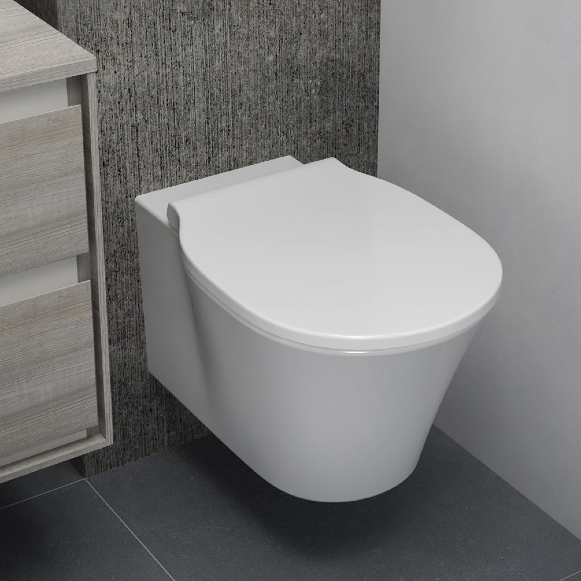 Ideal Standard Connect Air Wall-Hung Toilet Set | Sanctuary Bathrooms