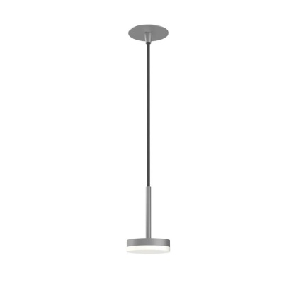Vado Safari Satin Chrome 500mm Illuminated Mirror With 2 Pendant Disc ...