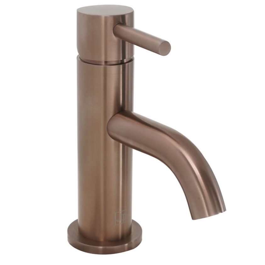 JTP Vos Brushed Bronze Mini Basin Mixer | Sanctuary Bathrooms