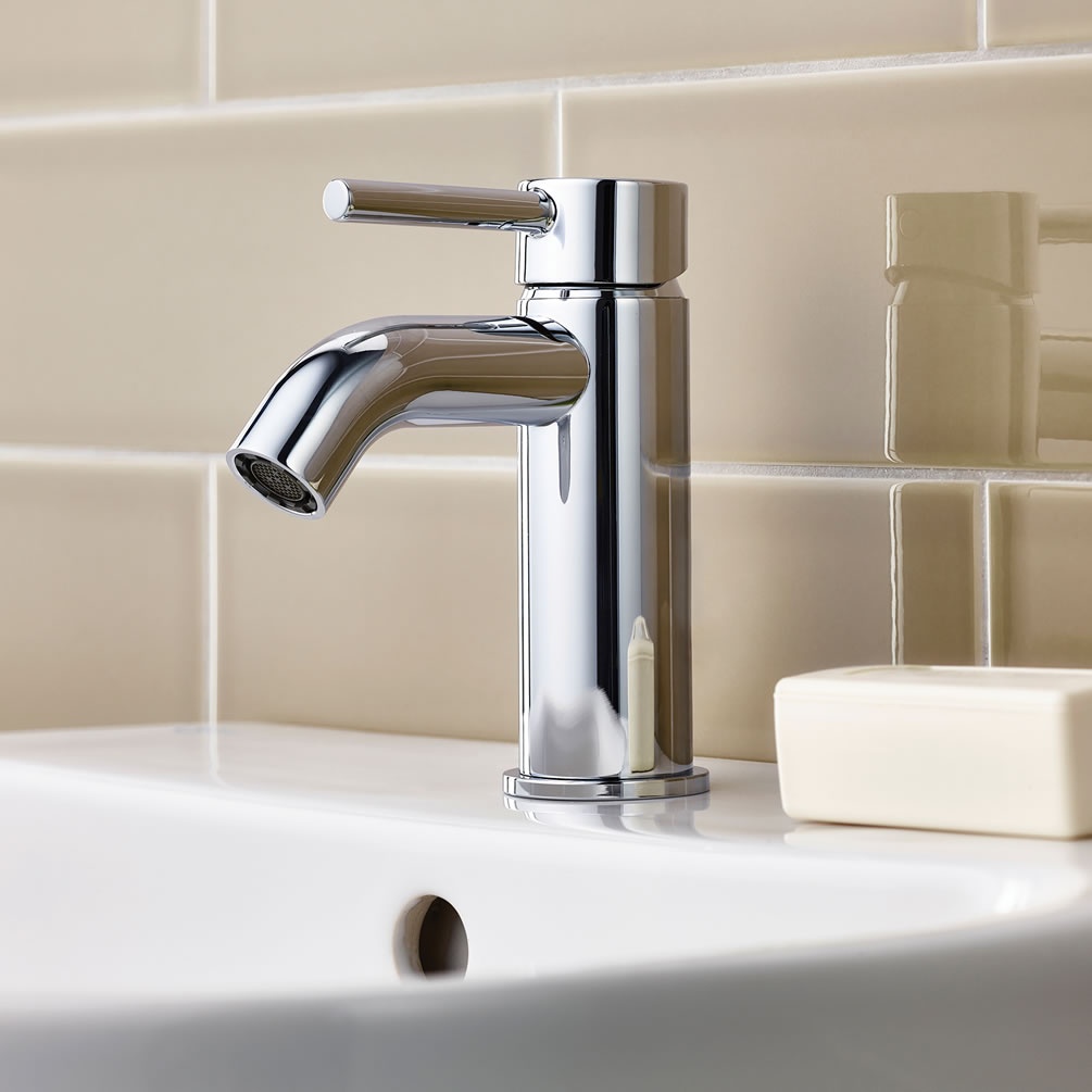 Ideal Standard Ceraline Basin Mono Tap & Waste | Sanctuary Bathrooms