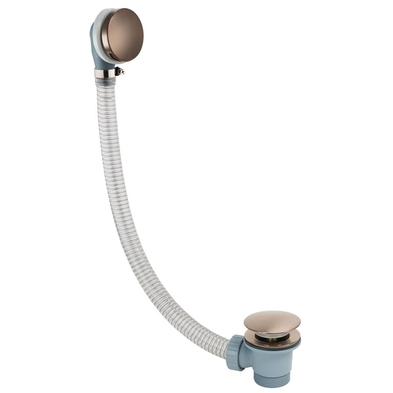JTP Vos Brushed Bronze Click-Clack Bath Waste | Sanctuary Bathrooms