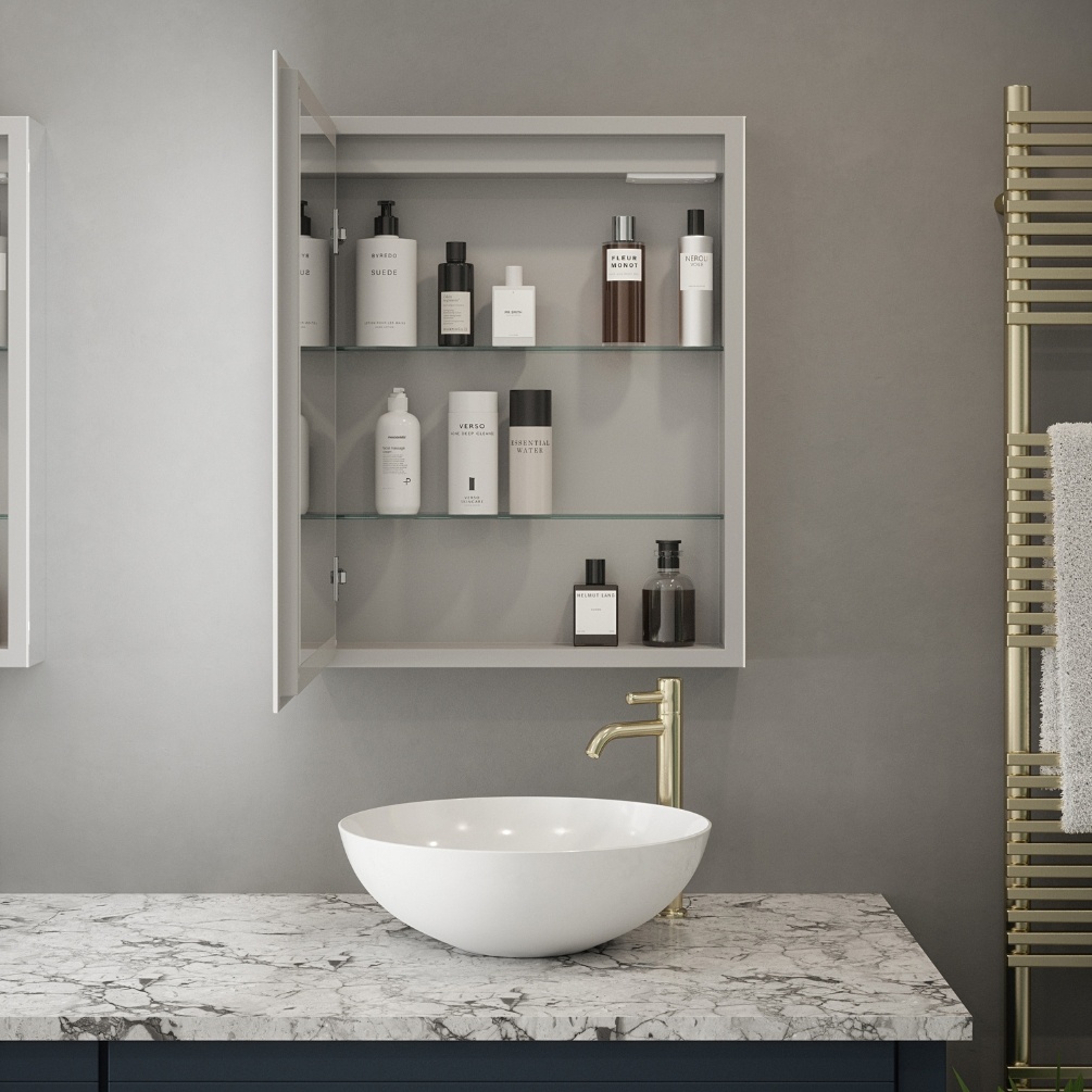 Walter Colour Changing LED Mirror Cabinet | Sanctuary Bathrooms
