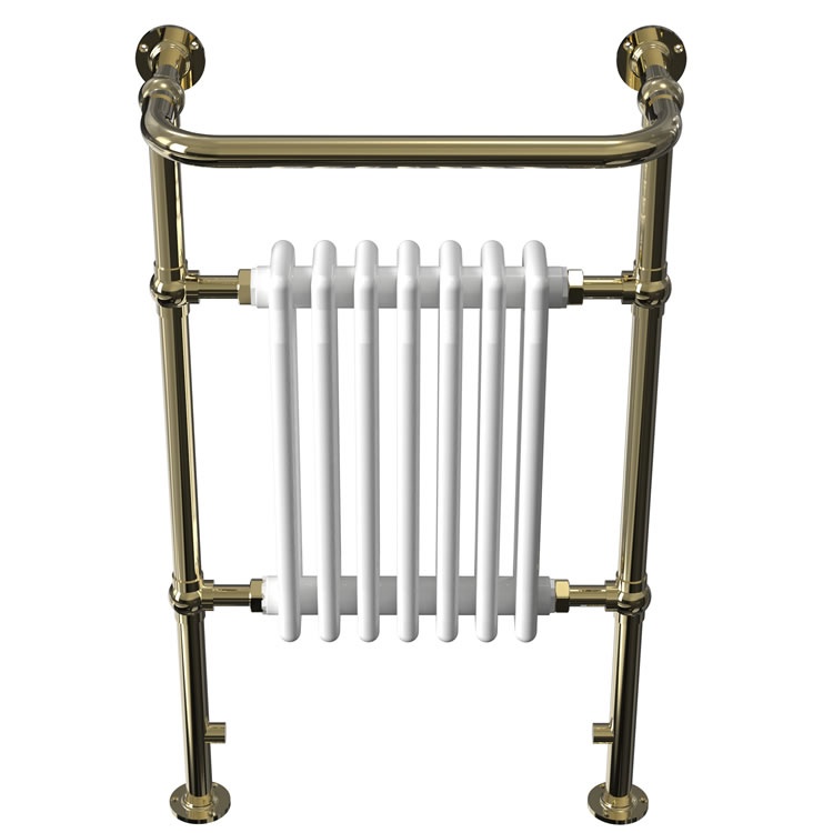 Burlington Trafalgar Gold Radiator | Sanctuary Bathrooms