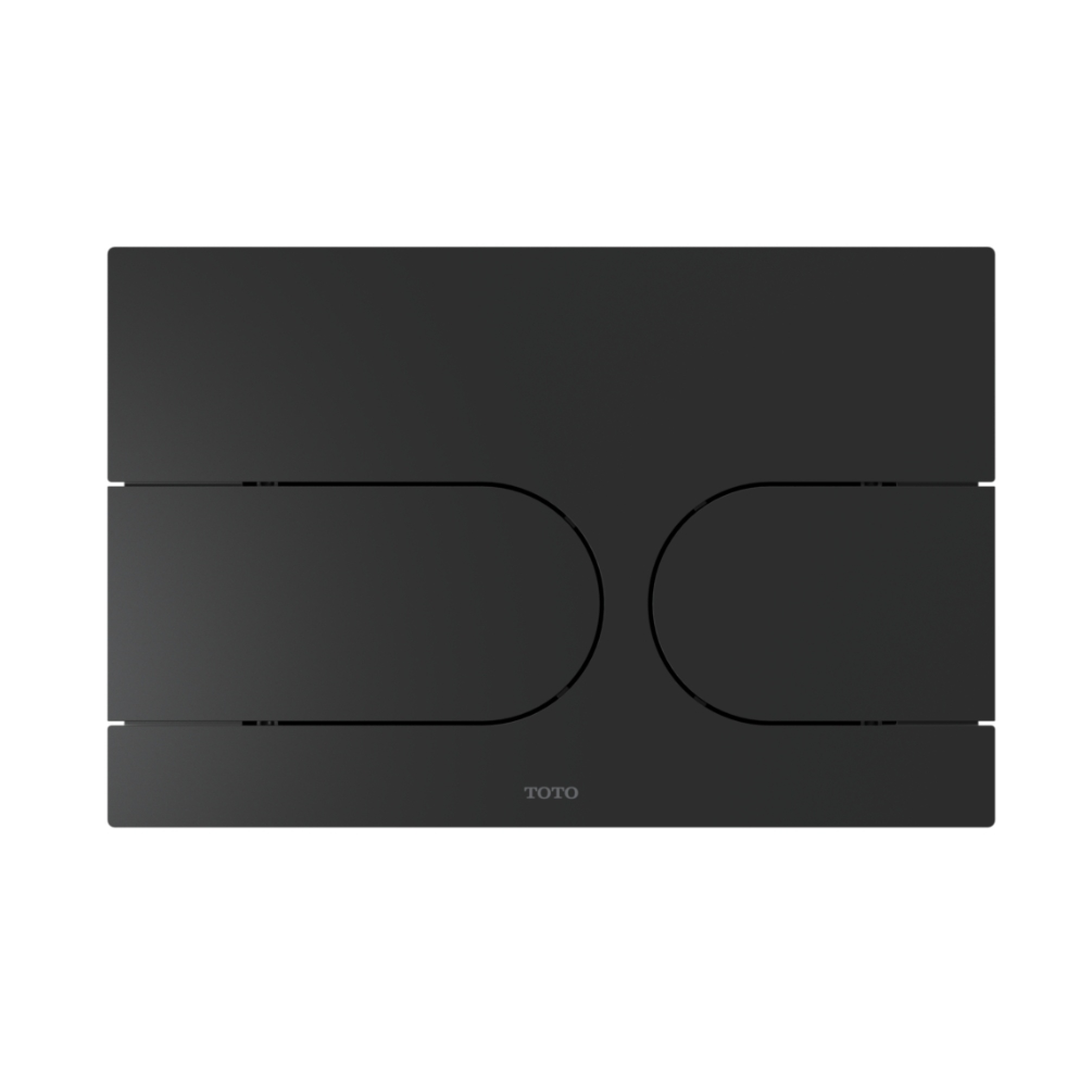TOTO Matt Black Auto Flush Push Plate | Sanctuary Bathrooms