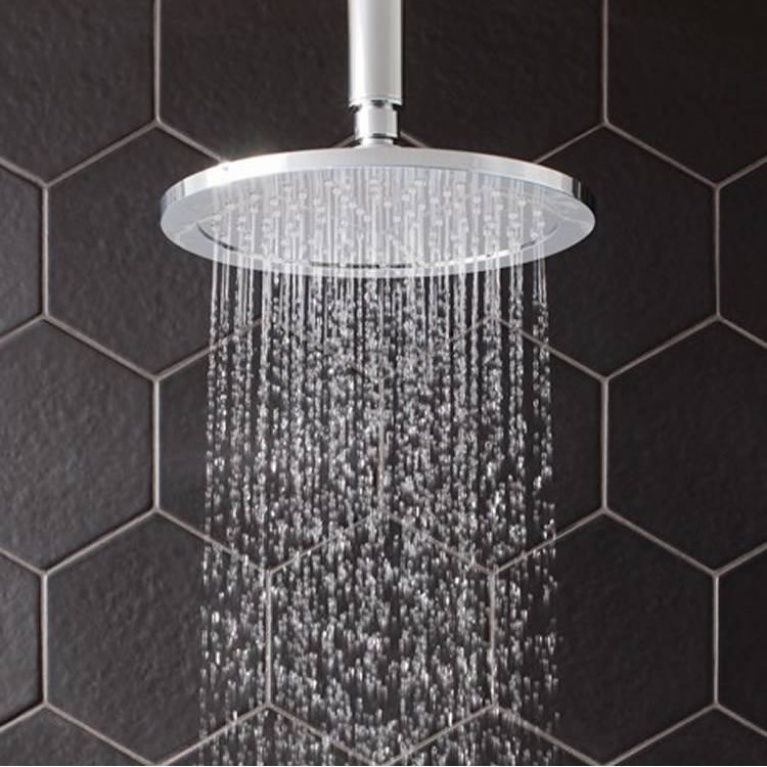 Crosswater Dial 225mm Fixed Shower Head - FH225C+ | Sanctuary Bathrooms