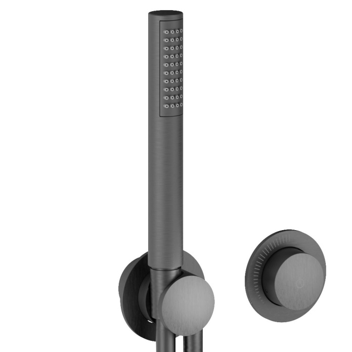 Crosswater Module Push Slate 2-Way Valve & Handset | Sanctuary bathrooms
