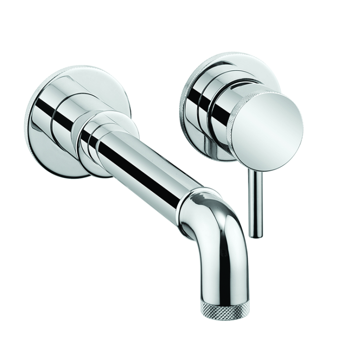 Crosswater MPRO Industrial Chrome 2TH Basin Tap | Sanctuary Bathrooms