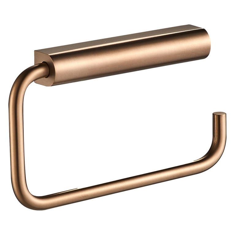 JTP Vos Brushed Bronze Toilet Roll Holder | Sanctuary Bathrooms