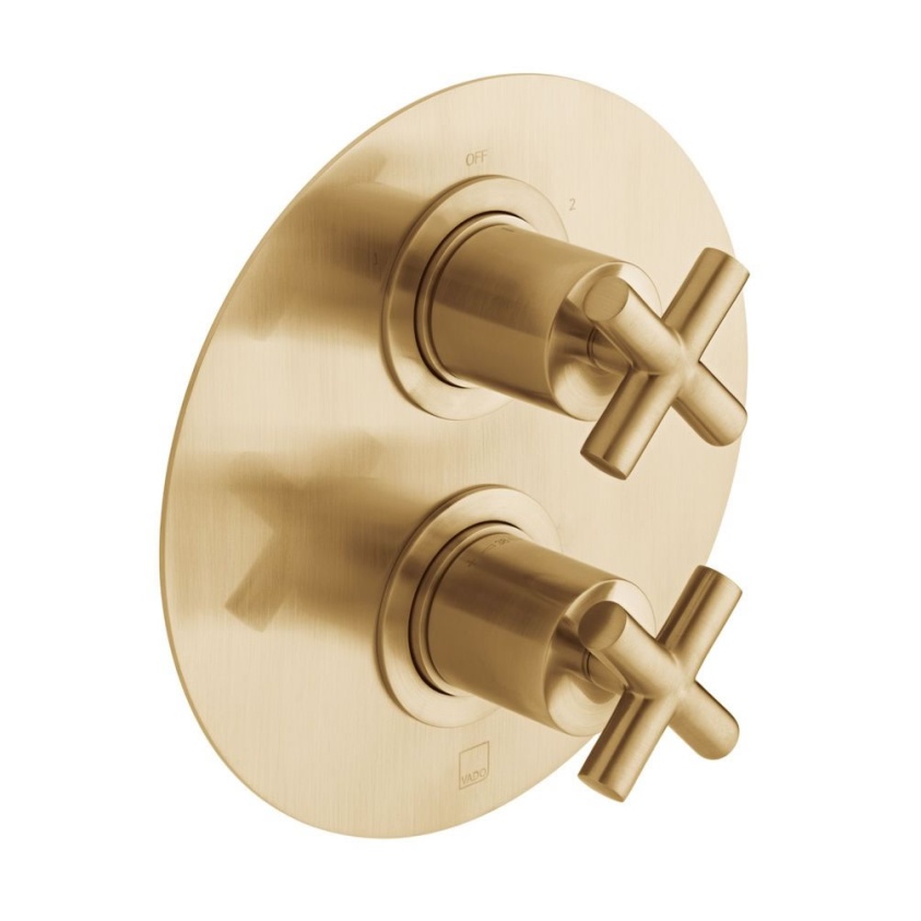 Vado Individual Elements DX Gold Dual Shower Valve | Sanctuary Bathrooms
