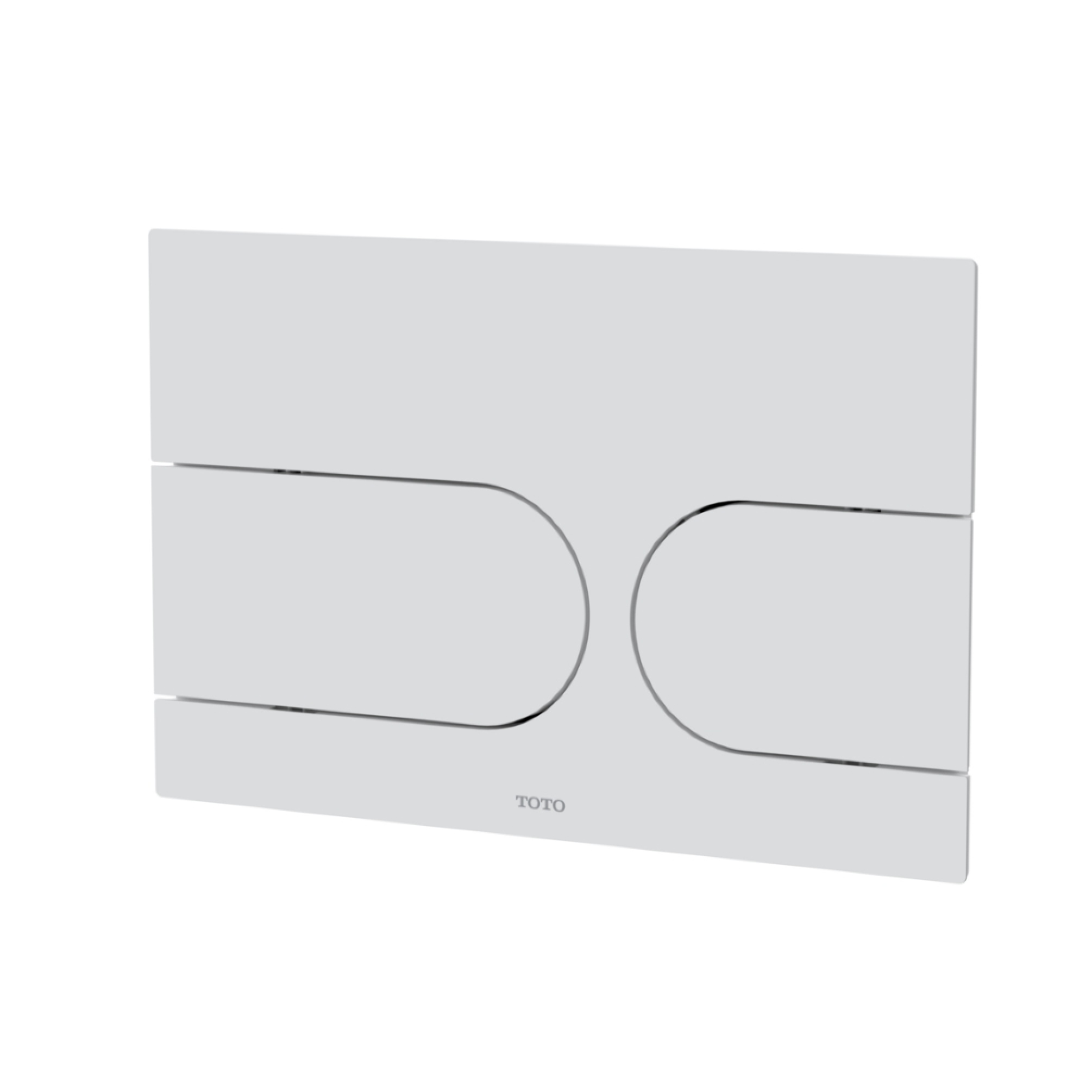 TOTO Matt White Auto Flush Push Plate | Sanctuary Bathrooms
