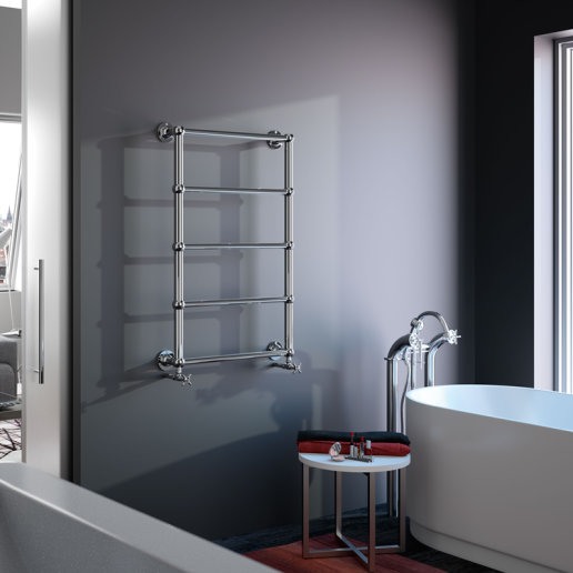 Radox Edwardian Chrome Radiator | Sanctuary Bathrooms