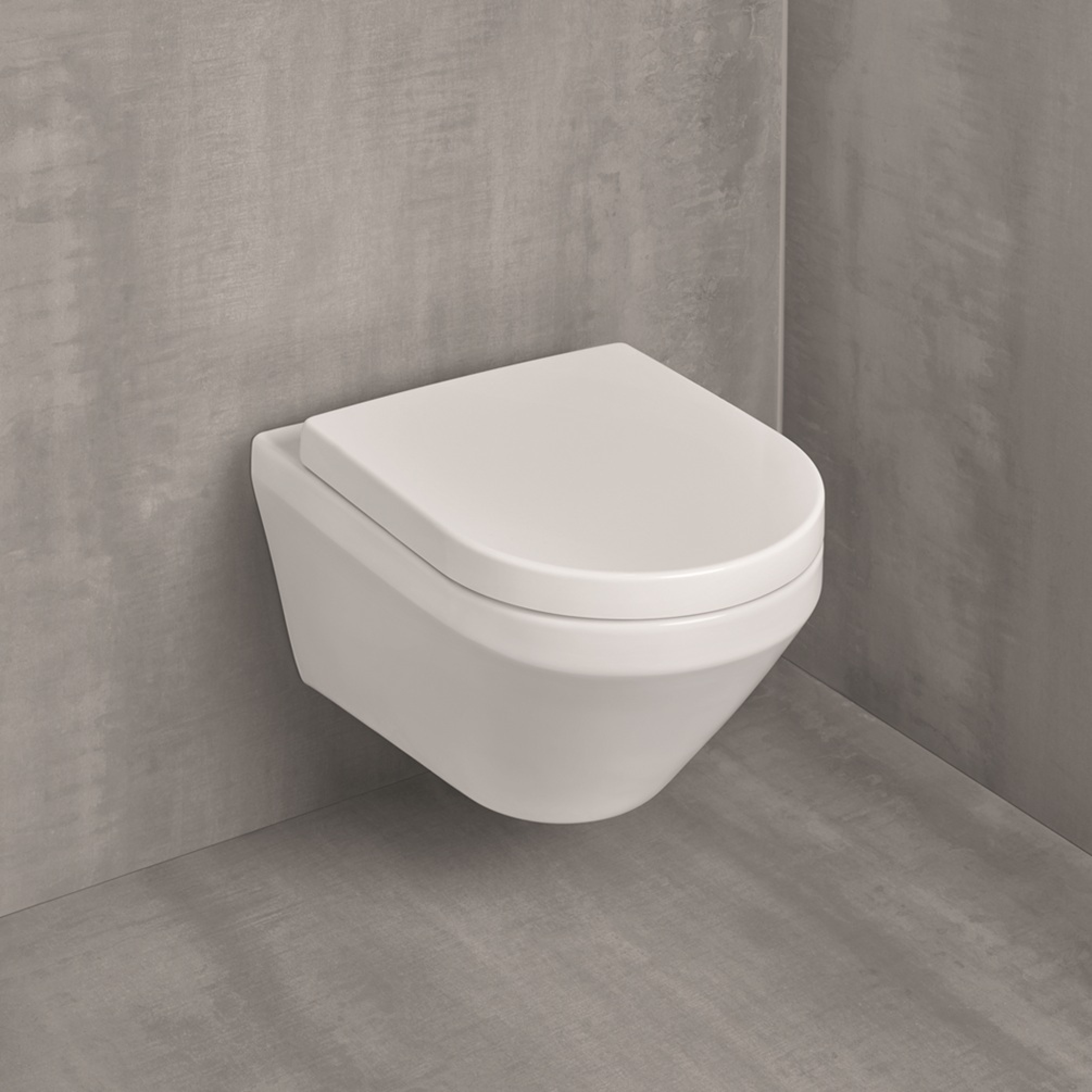 V&B Architectura TwistFlush WC Set (Black Plate) | Sanctuary Bathrooms