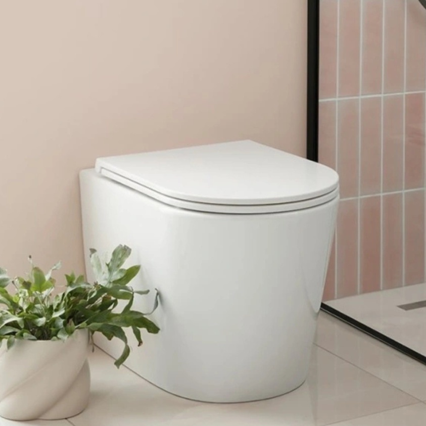 Vado Cameo BTW WC, Concealed Short Cistern & Flush Plate