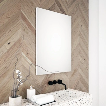 bathroom mirror design without light