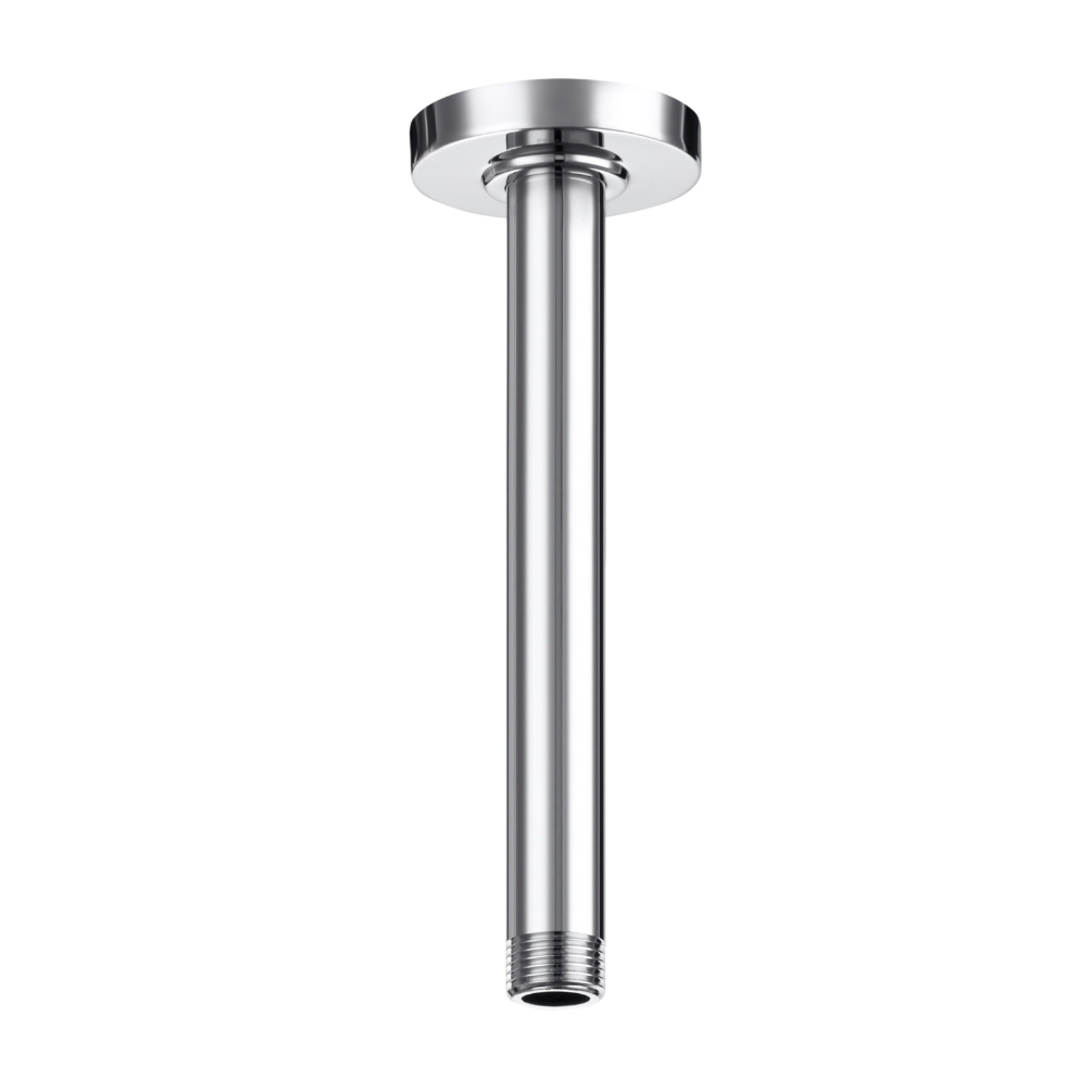Roca Chrome 200mm Round Ceiling Shower Arm | Sanctuary