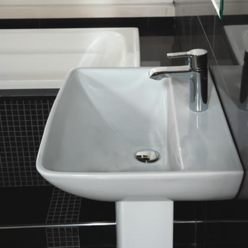 RAK Summit Basin & Pedestal, RAK, Toilet & Basin Set | Sanctuary Bathrooms