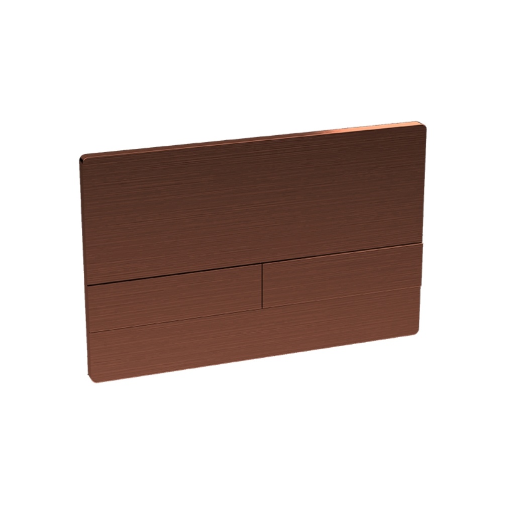Abacus Edge Bronze Flush Plate | Sanctuary Bathrooms