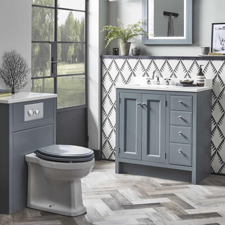 Roper Rhodes Hampton 800 Agave Unit w/ Basin & Worktop | Sanctuary ...