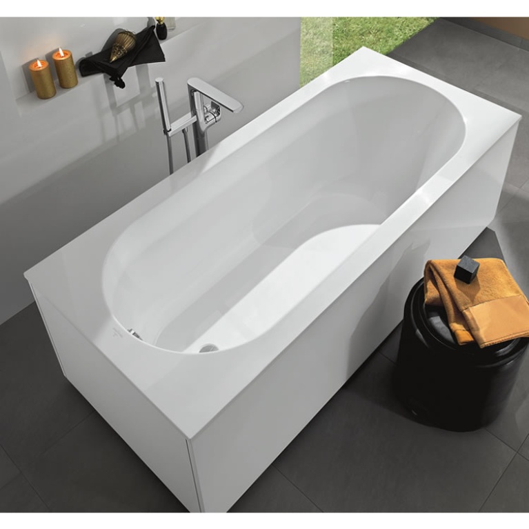 Villeroy & Boch Oberon Solo 1600 x 750 Single Ended Bath | Sanctuary ...