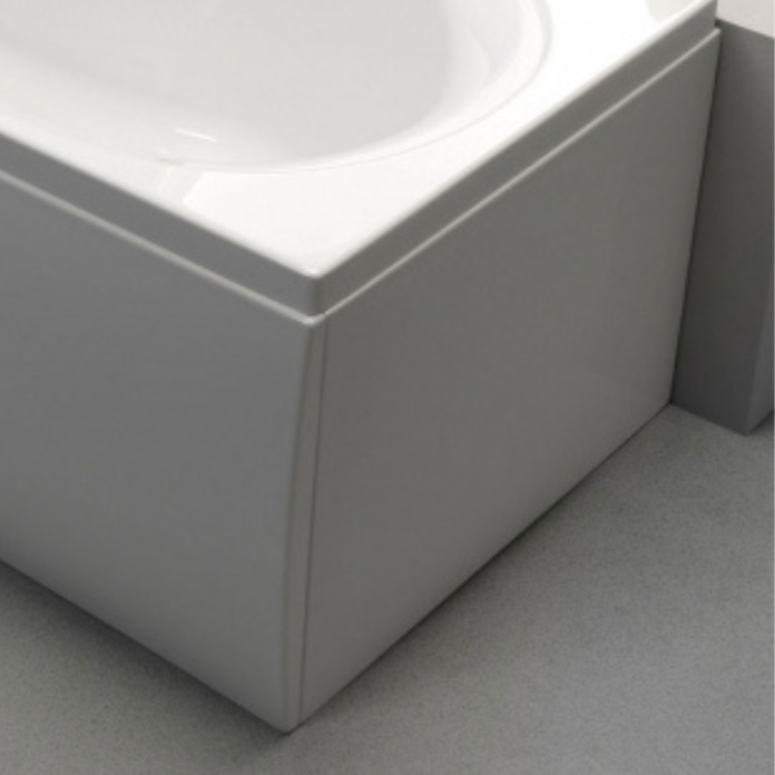 Carron 900mm x 540mm Carronite End Bath Panel | Sanctuary