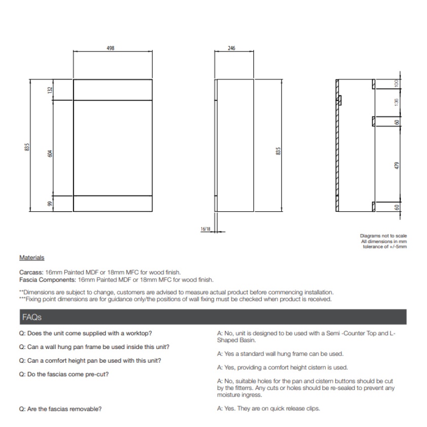 Tavistock Nexus 1000mm Gloss White Vanity Unit | Sanctuary