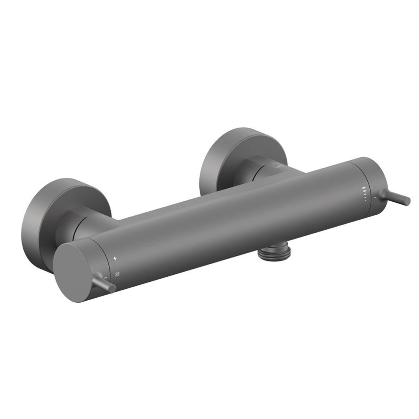 Vado Safari Lever Pewter Exposed Thermostatic Bar Shower Valve