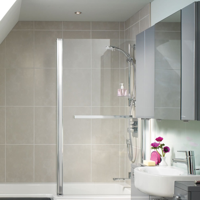 Ideal Standard Concept Square 1500x850 RH Shower Bath | Sanctuary Bathrooms