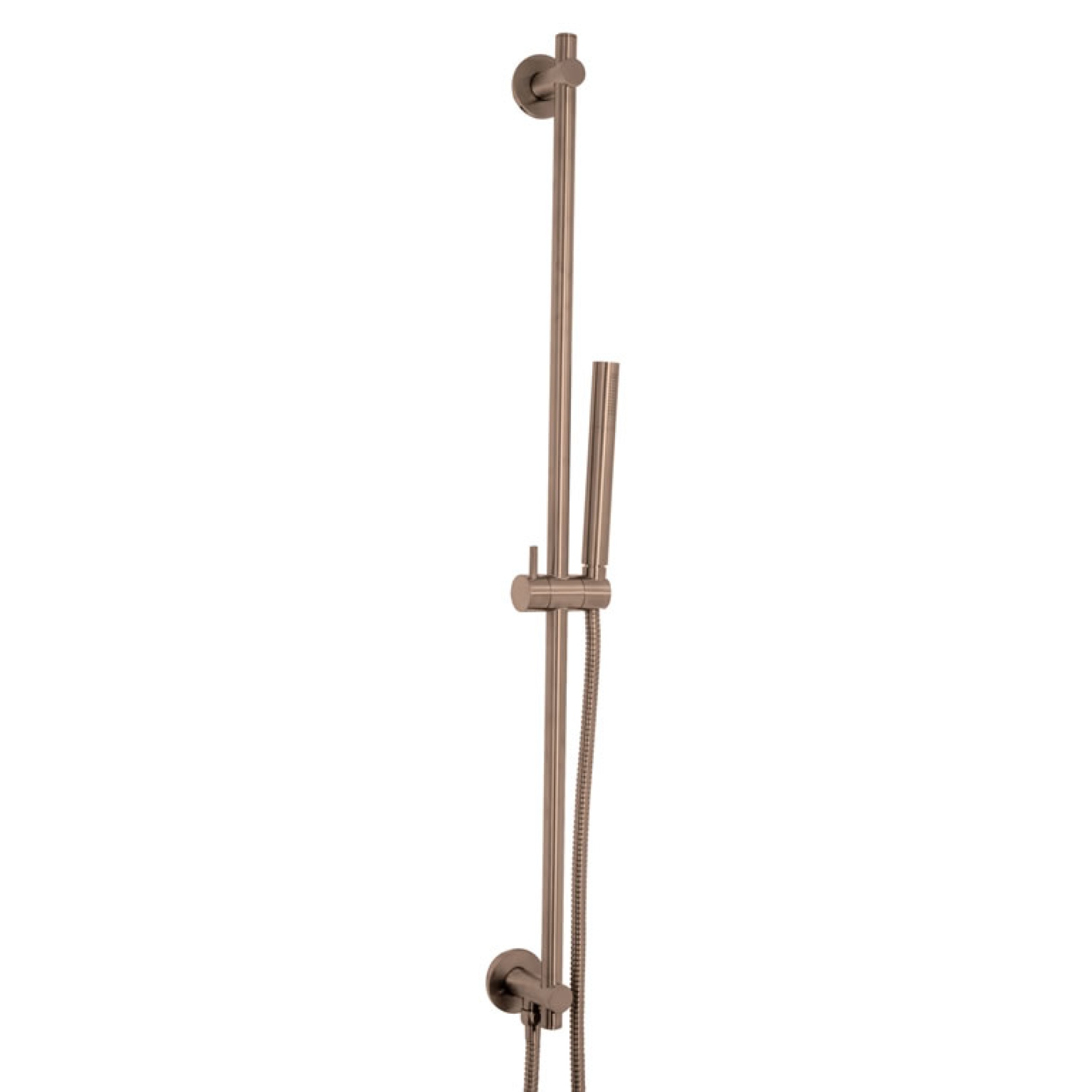 JTP Vos Brushed Bronze Riser Rail Shower Kit | Sanctuary Bathrooms