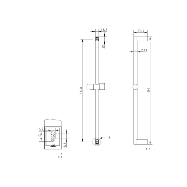 Crosswater Pier Slider Rail Shower Kit | Sanctuary Bathrooms