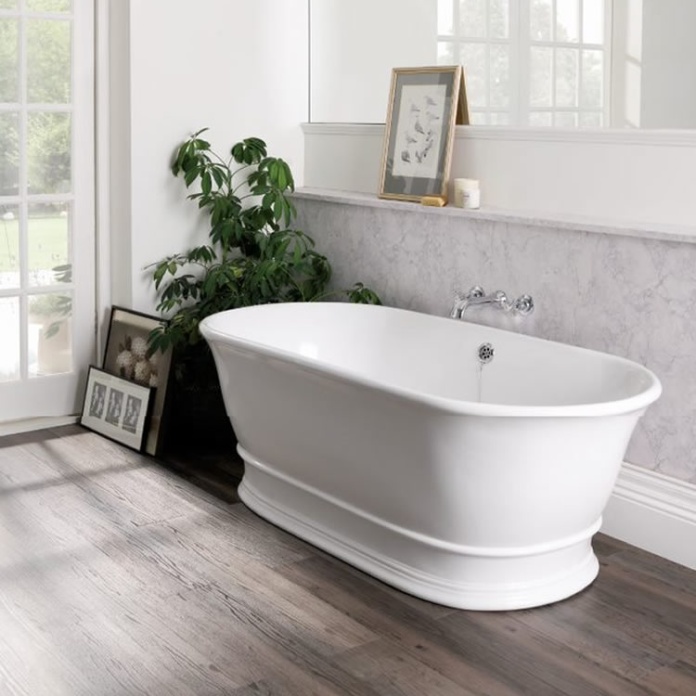 BC Designs Bampton 1555mm Cian Freestanding Bath