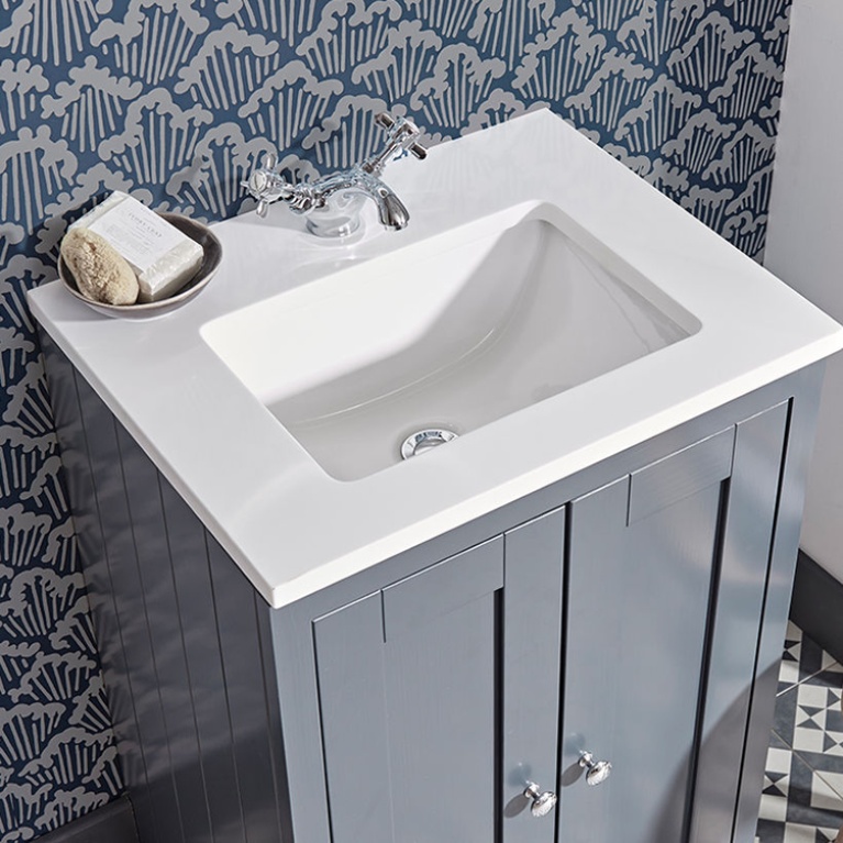 Tavistock Lansdown 600mm Underslung Vanity Unit & Worktop | Sanctuary ...