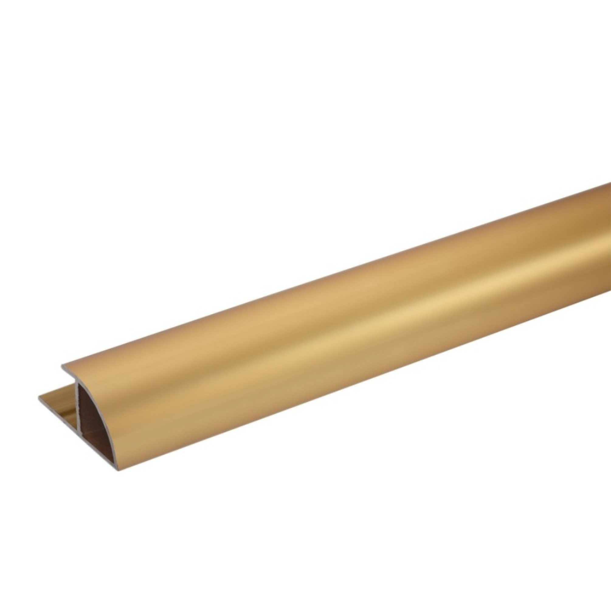 Crosswater Brushed Brass Quadrant End Trim | Sanctuary