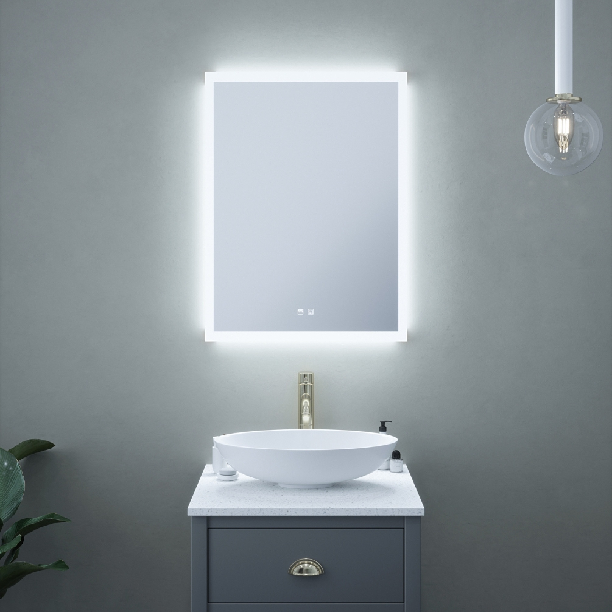 Nina Colour Changing LED Mirror | Sanctuary Bathrooms