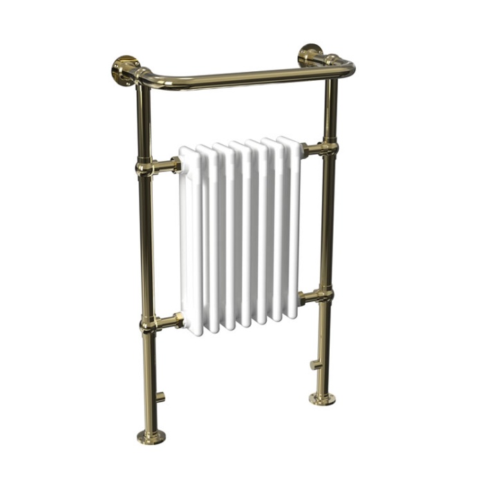 Burlington Trafalgar Gold Radiator | Sanctuary Bathrooms
