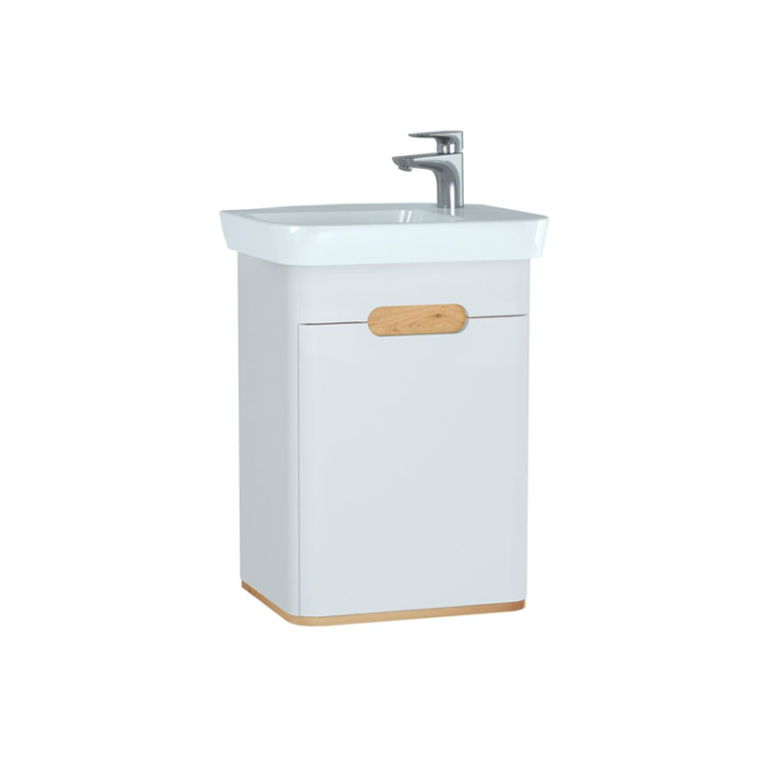 VitrA Sento Matt White Cloakroom Unit | Sanctuary Bathrooms