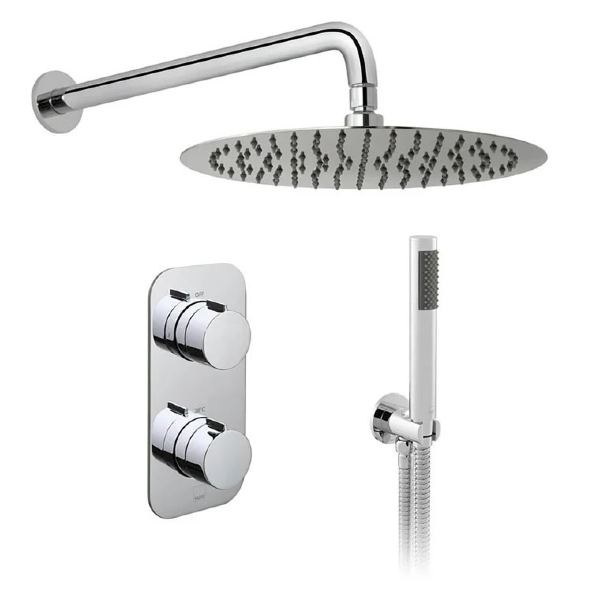 Vado Tablet Altitude Twin Outlet Shower Pack | Sanctuary Bathrooms