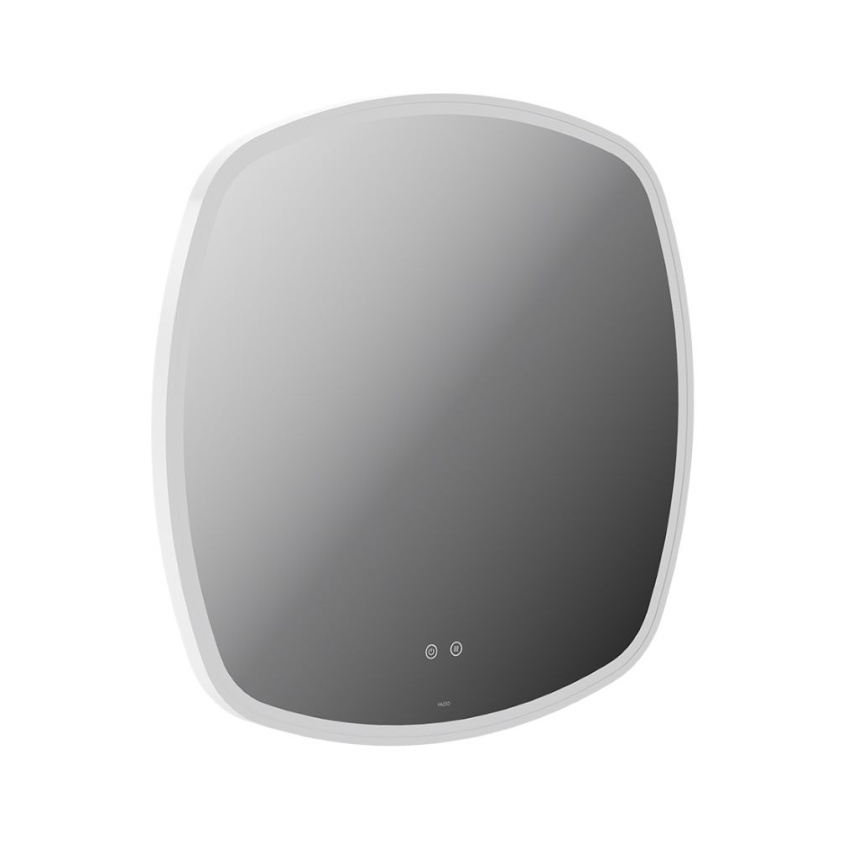 Vado Cameo 800m LED Square White Mirror | Sanctuary