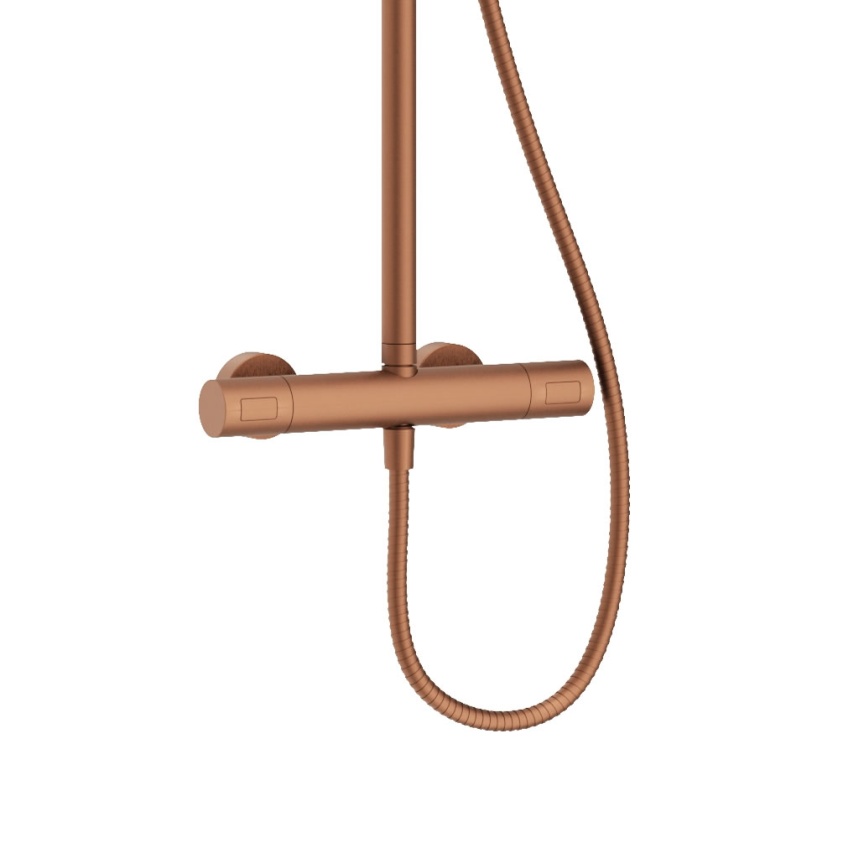Crosswater Central Bronze Shower Column | Sanctuary Bathrooms