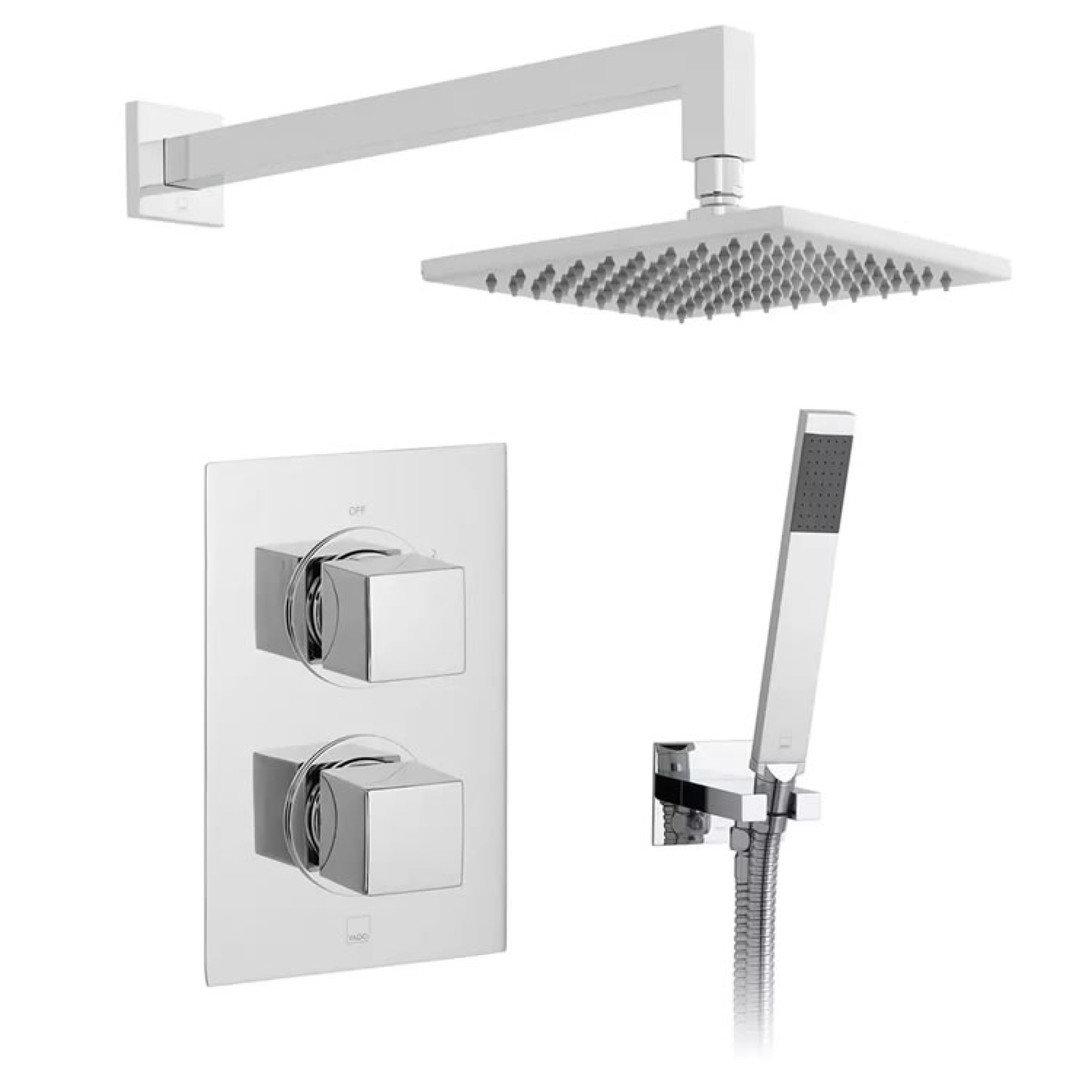 Vado Mix2 Twin Outlet Thermostatic Shower Pack | Sanctuary Bathrooms