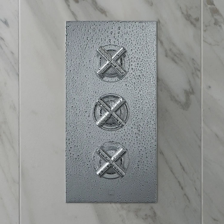 Vado Elements 2 Outlet 3 Handle Shower Valve | Sanctuary Bathrooms