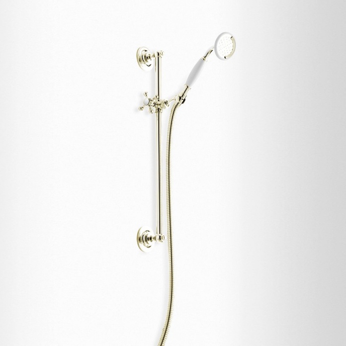 Heritage Vintage Gold Adjustable Riser Kit & Handset