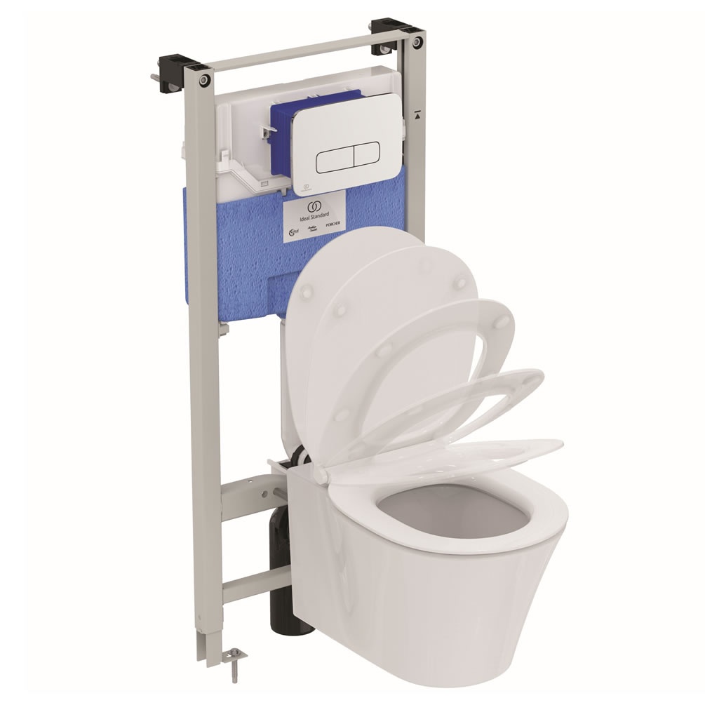 Ideal Standard Connect Air Wall-Hung Toilet Set | Sanctuary Bathrooms