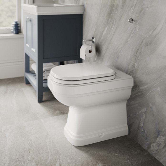 Burlington Riviera Back to Wall Toilet | Sanctuary Bathrooms