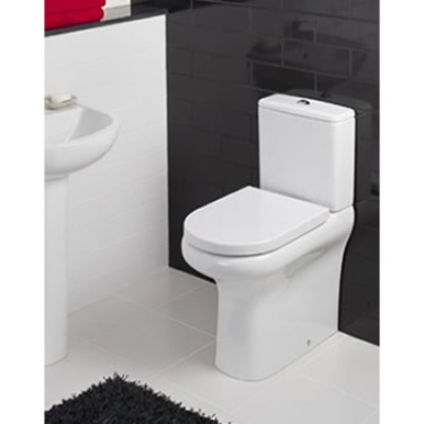 RAK Compact Deluxe Rimless Close Coupled Toilet | Sanctuary Bathrooms