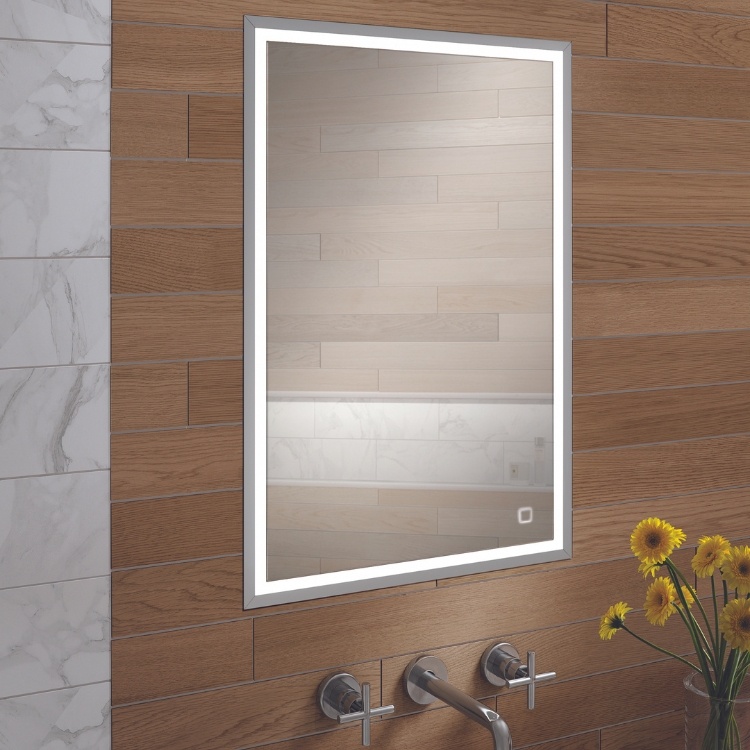 HIB Vanquish 500mm LED Recessed Mirror Cabinet | Sanctuary Bathrooms